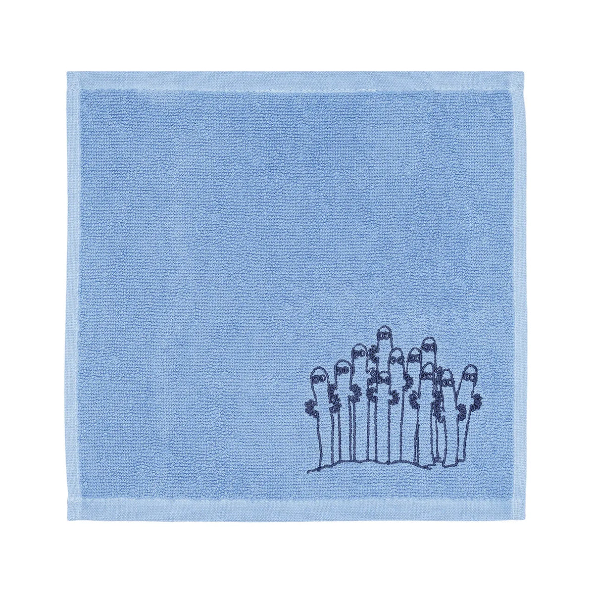 Moomin towel 25x25cm 9.8x9.8in The Hattifattener — Studio Pazo