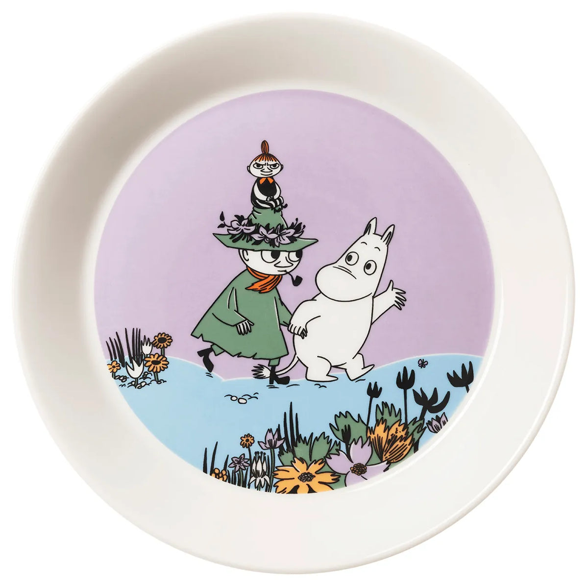 Moomin plate 19cm 7.48in Friends Forever — Studio Pazo