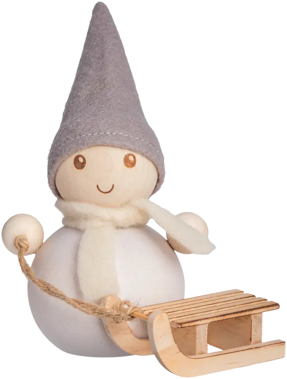 Tonttu Frost Elf 18cm KELKKAILIJA / Sledge — Studio Pazo
