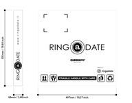 RING-A-DATE – Timeless and Perpetual calendar Yellow — Studio Pazo