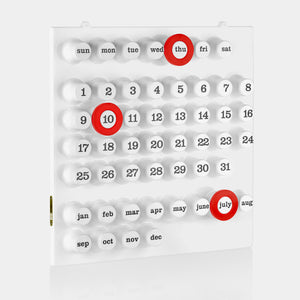 RING-A-DATE – Timeless and Perpetual calendar — Studio Pazo