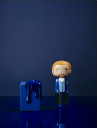 Kokeshi Doll by Sketch.Inc for Lucie Kaas - Vincent Van Gogh -Starry N ...
