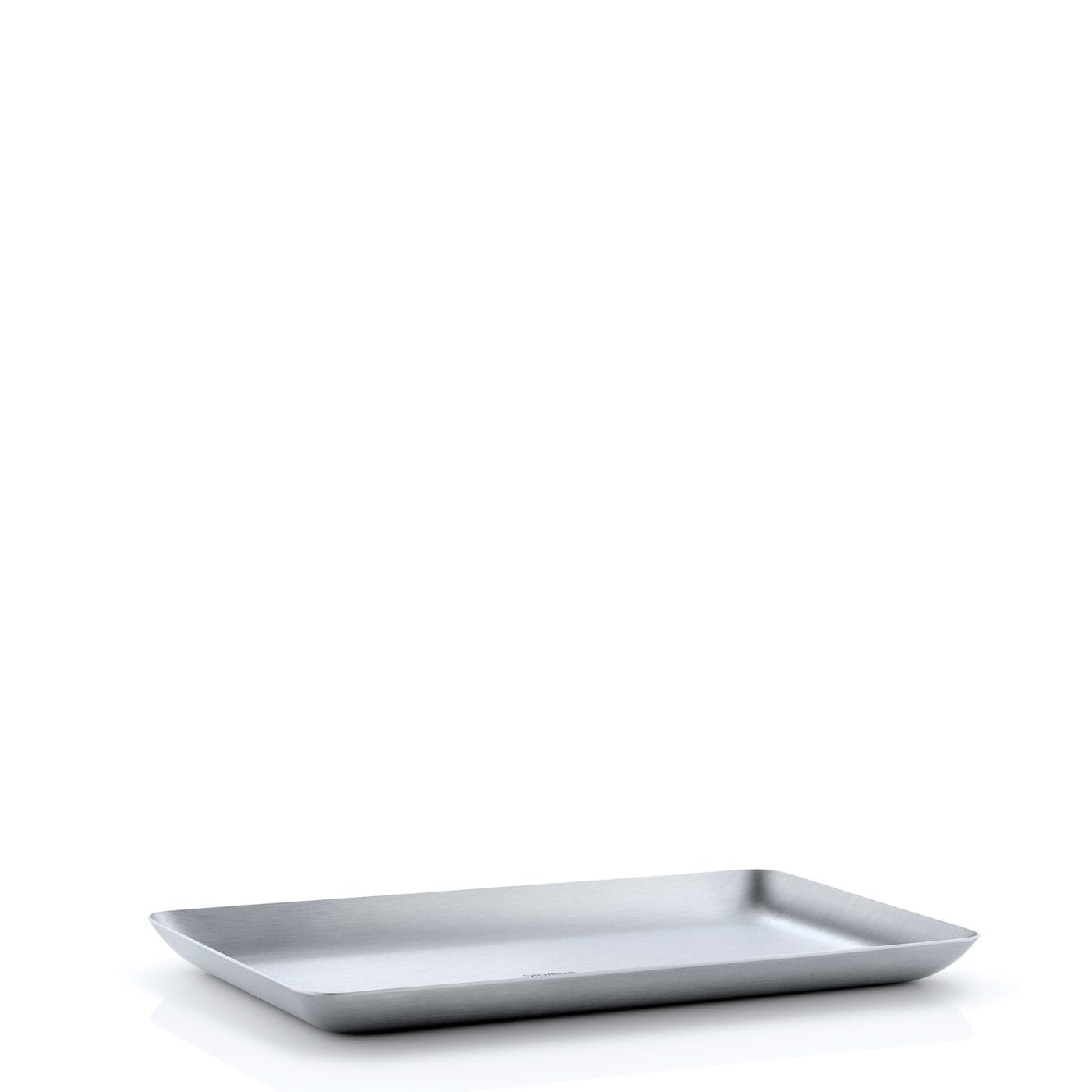 BASIC Tray 13 x 22 cm, Stainless steel matt — Studio Pazo