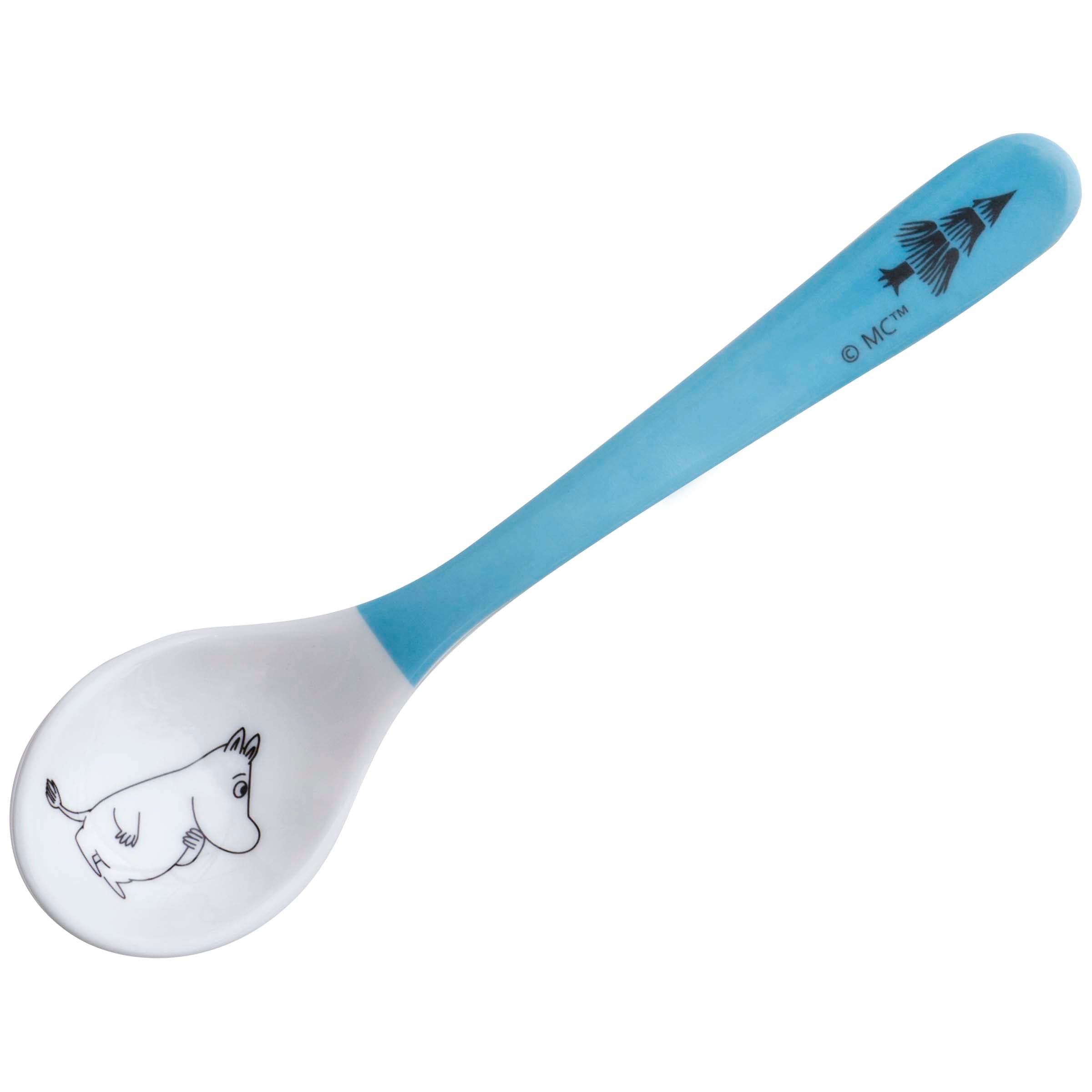 Moomin spoon 1-pack "Forest & Lake" blue — Studio Pazo