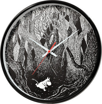 Moomin wall clock Moomin in the forest — Studio Pazo