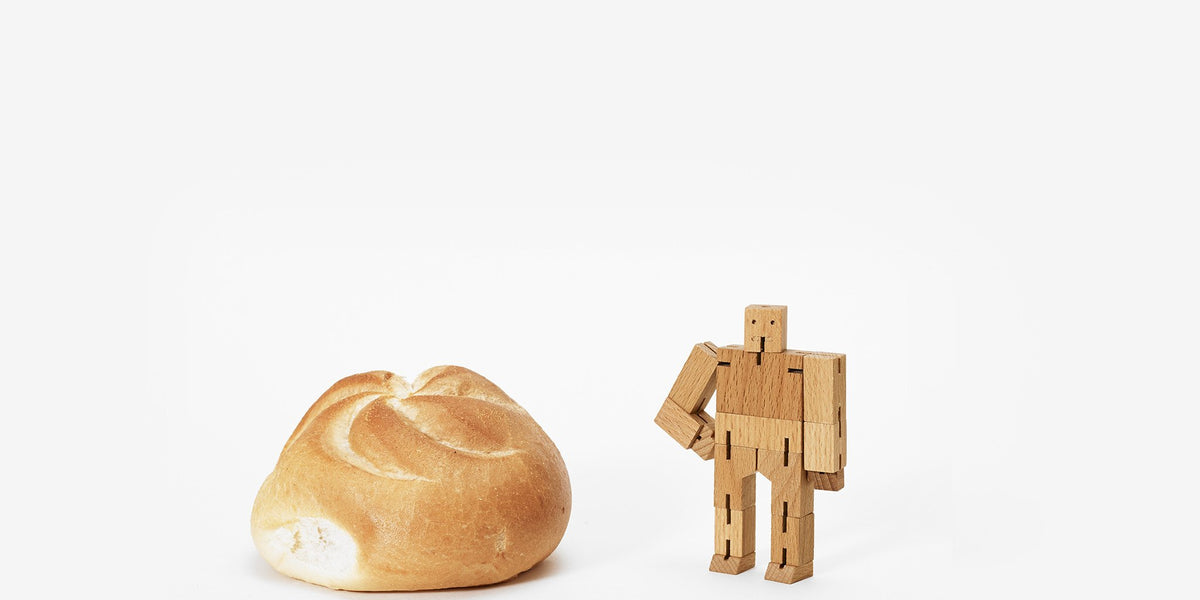 Micro Cubebot Natural Beech wood — Studio Pazo