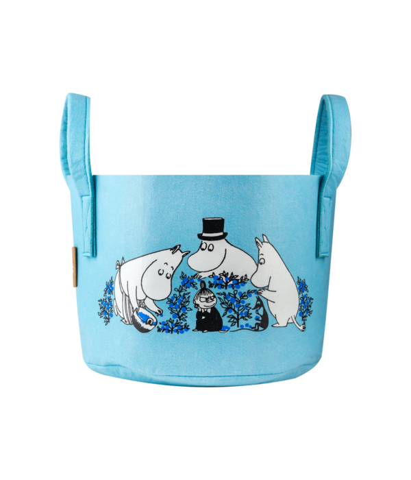 Moomin storage basket 17L, Blueberries — Studio Pazo