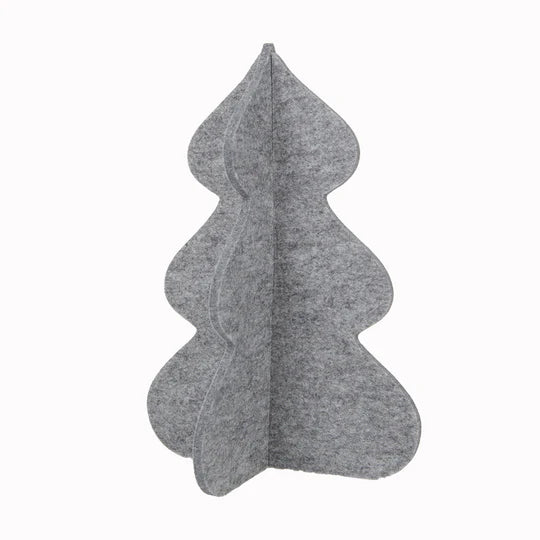 Christmas Tree Felt big Smoke grey — Studio Pazo