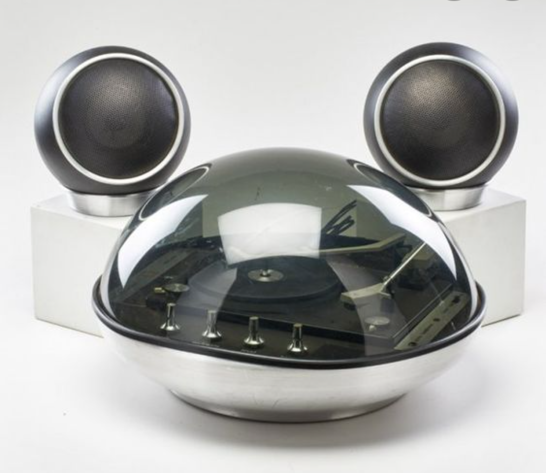 Rental only vintage stereo dome — Studio Pazo